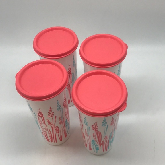 Tupperware | Kitchen | Tupperware Set Jumbo Jug 4 Liter 6oz Tumblers ...